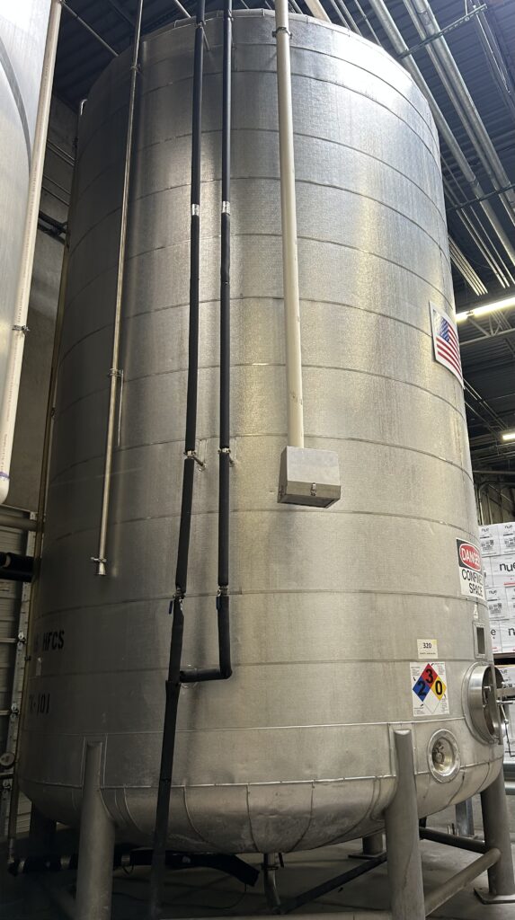 10000 Gallon Stainless Steel Jacketed Tank | Valiant Industries