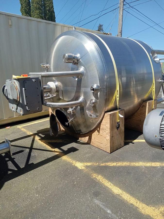 1500 Gallon Jacketed Processor Tank | Valiant Industries