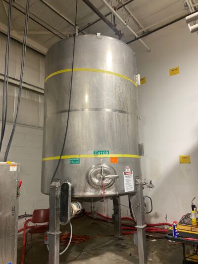 3000 Gallon Stainless Mix Tank | Valiant Industries