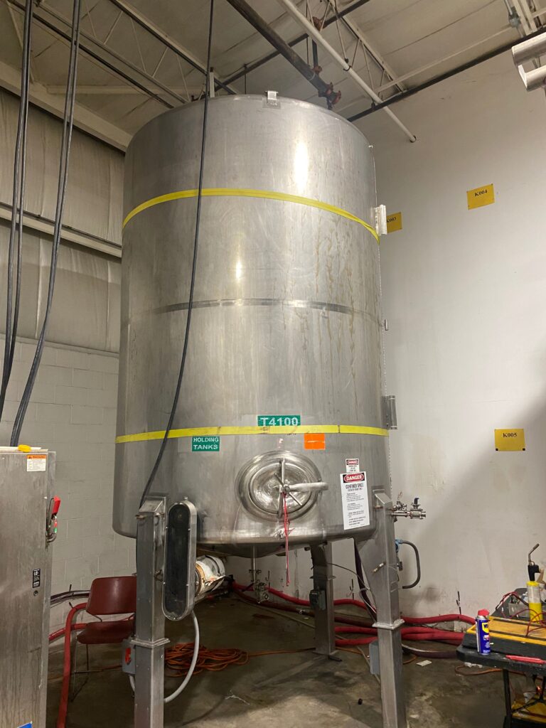 3000 Gallon Stainless Mix Tank | Valiant Industries