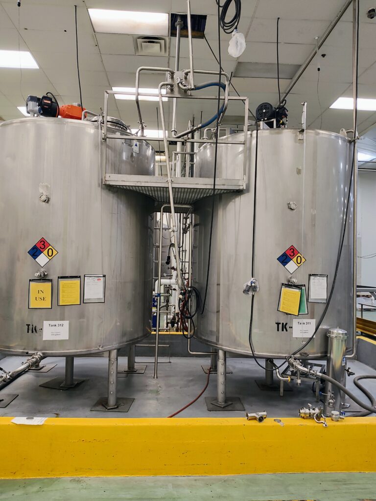 3200 Gallon Stainless Steel Mix Tank 316L | Valiant Industries