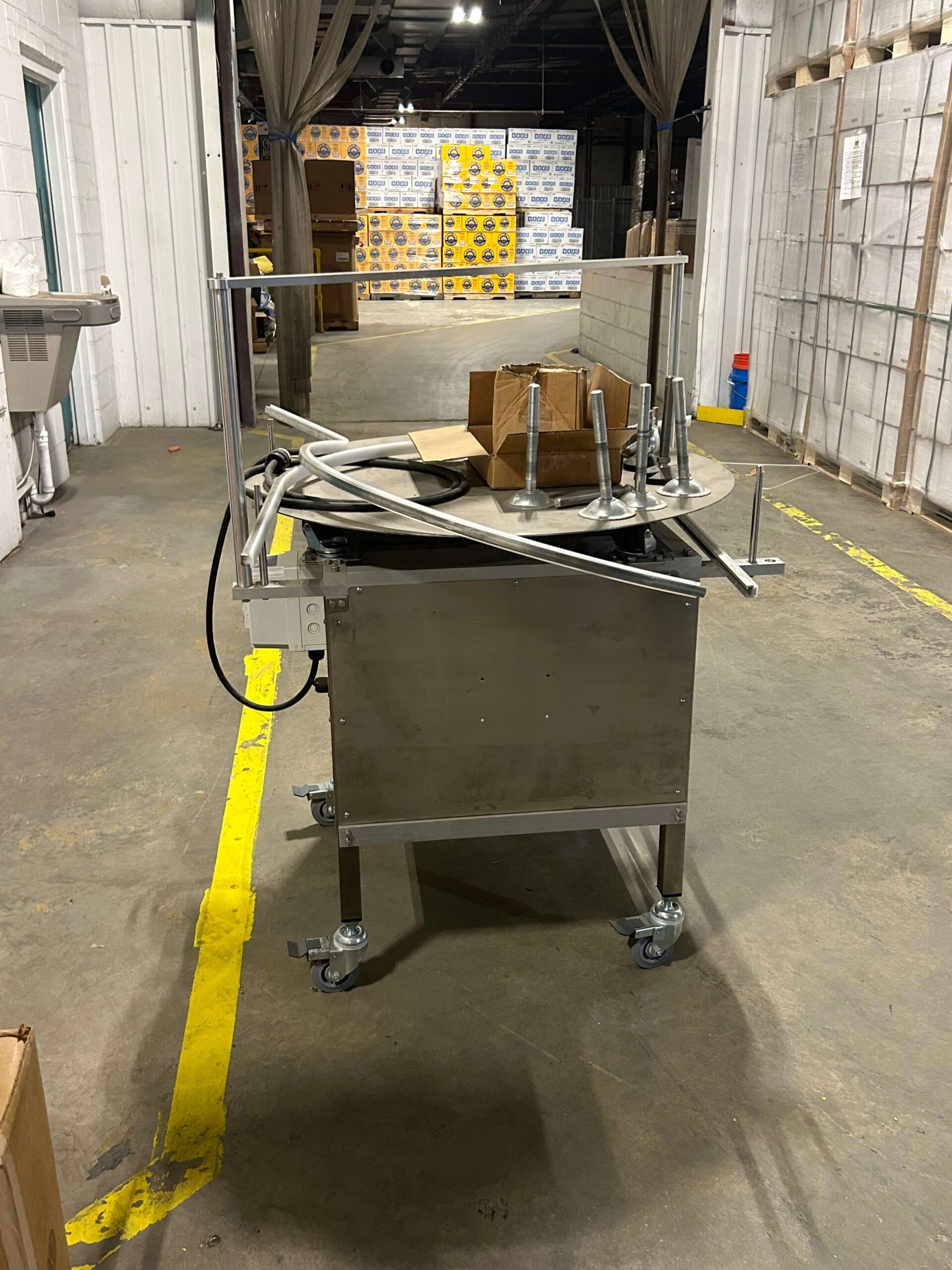 36 inch Diameter Accumulation Turntable | Valiant Industries