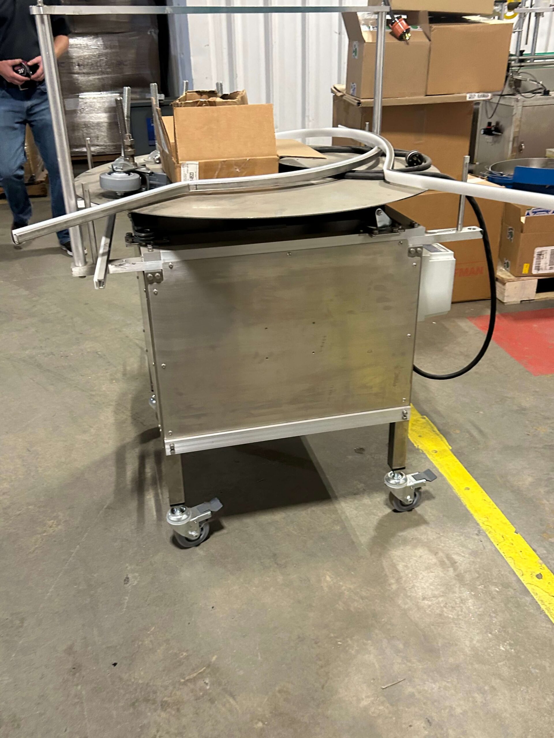 36 inch Diameter Accumulation Turntable | Valiant Industries