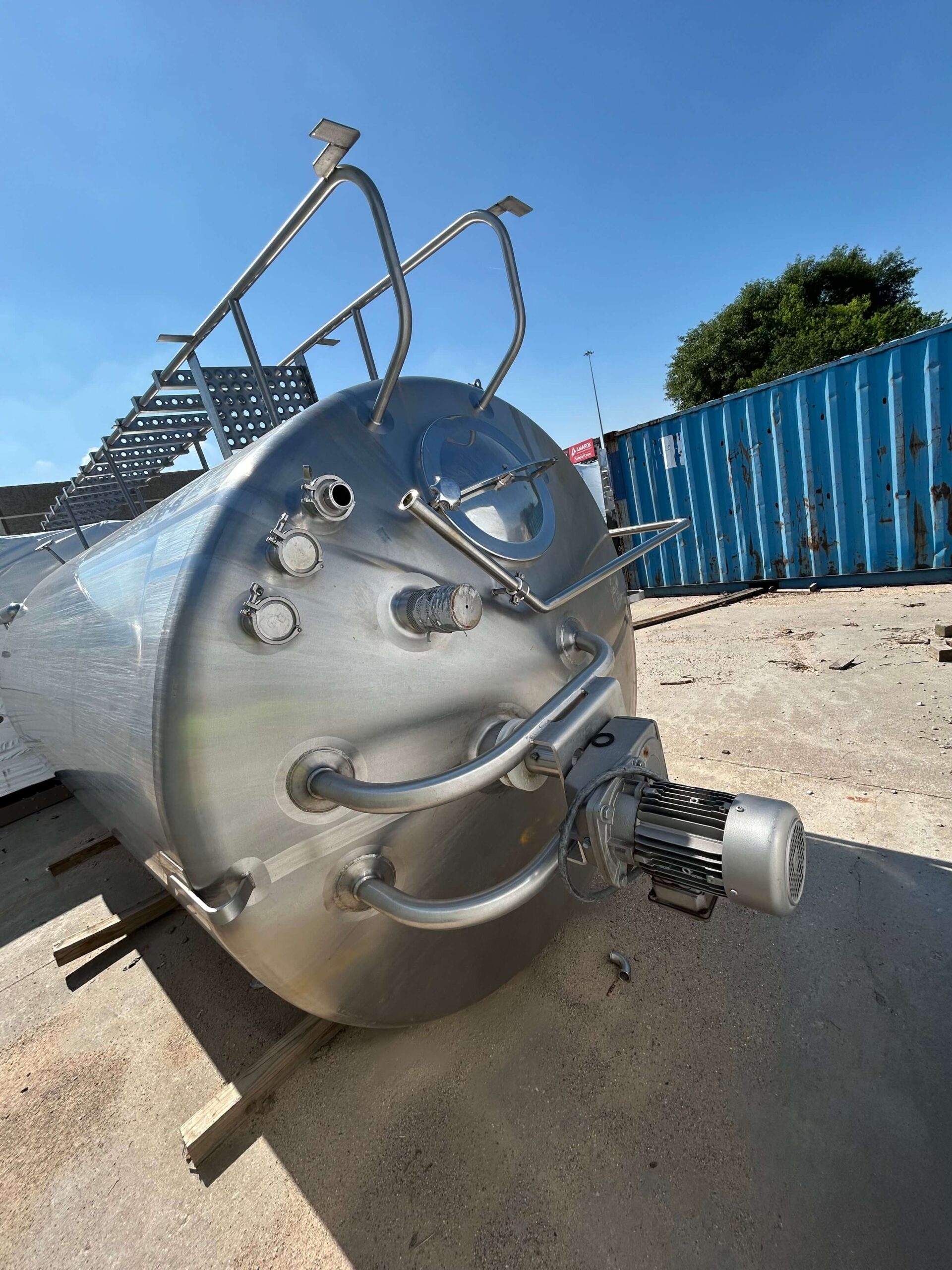 3700 Gallon Feldmeier Mix Tank 316L | Valiant Industries