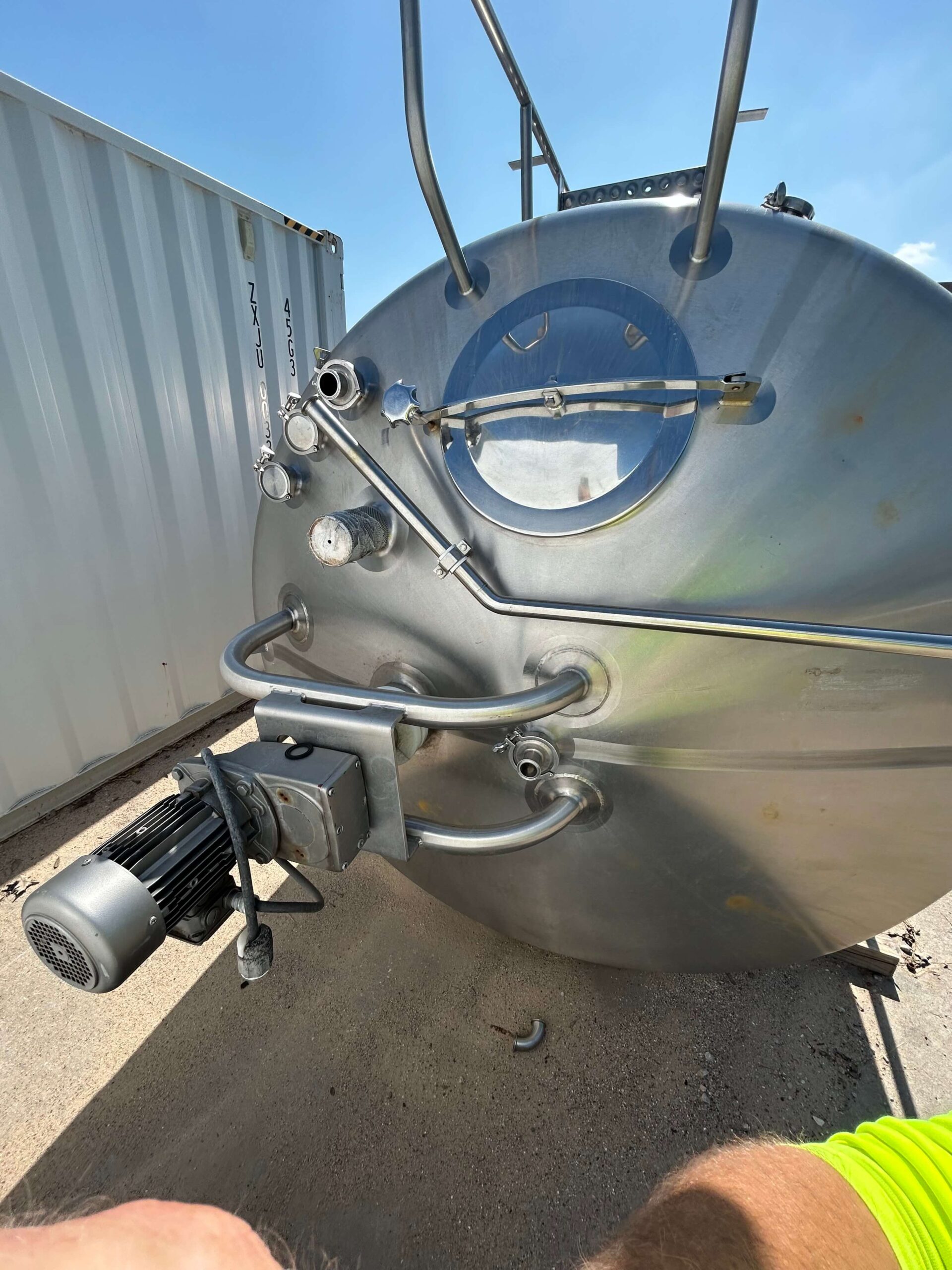3700 Gallon Feldmeier Mix Tank 316L | Valiant Industries