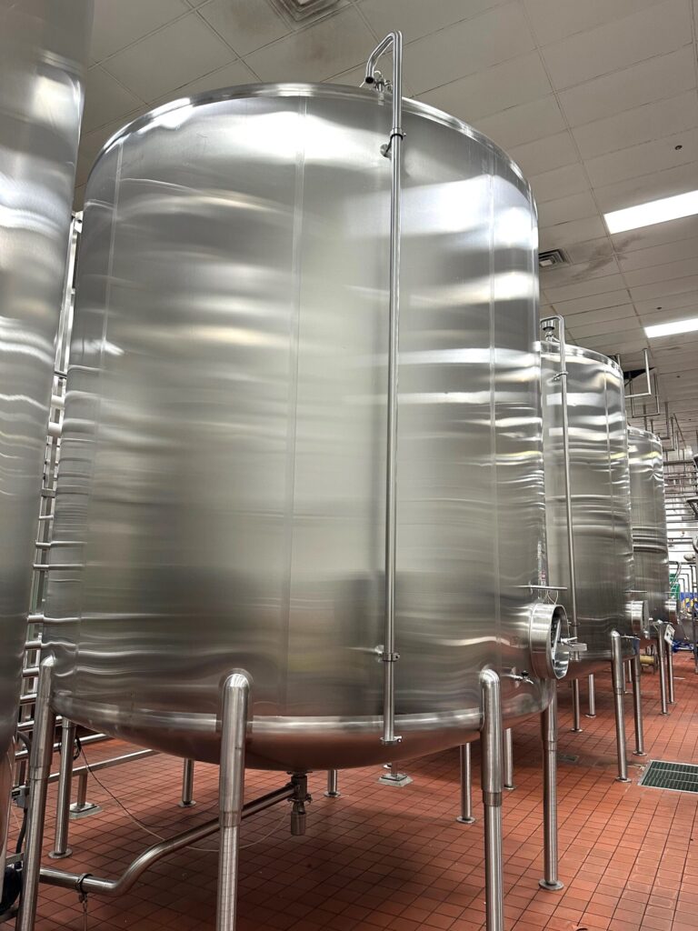 9000 Gallon Stainless Steel Mix Tanks | Valiant Industries