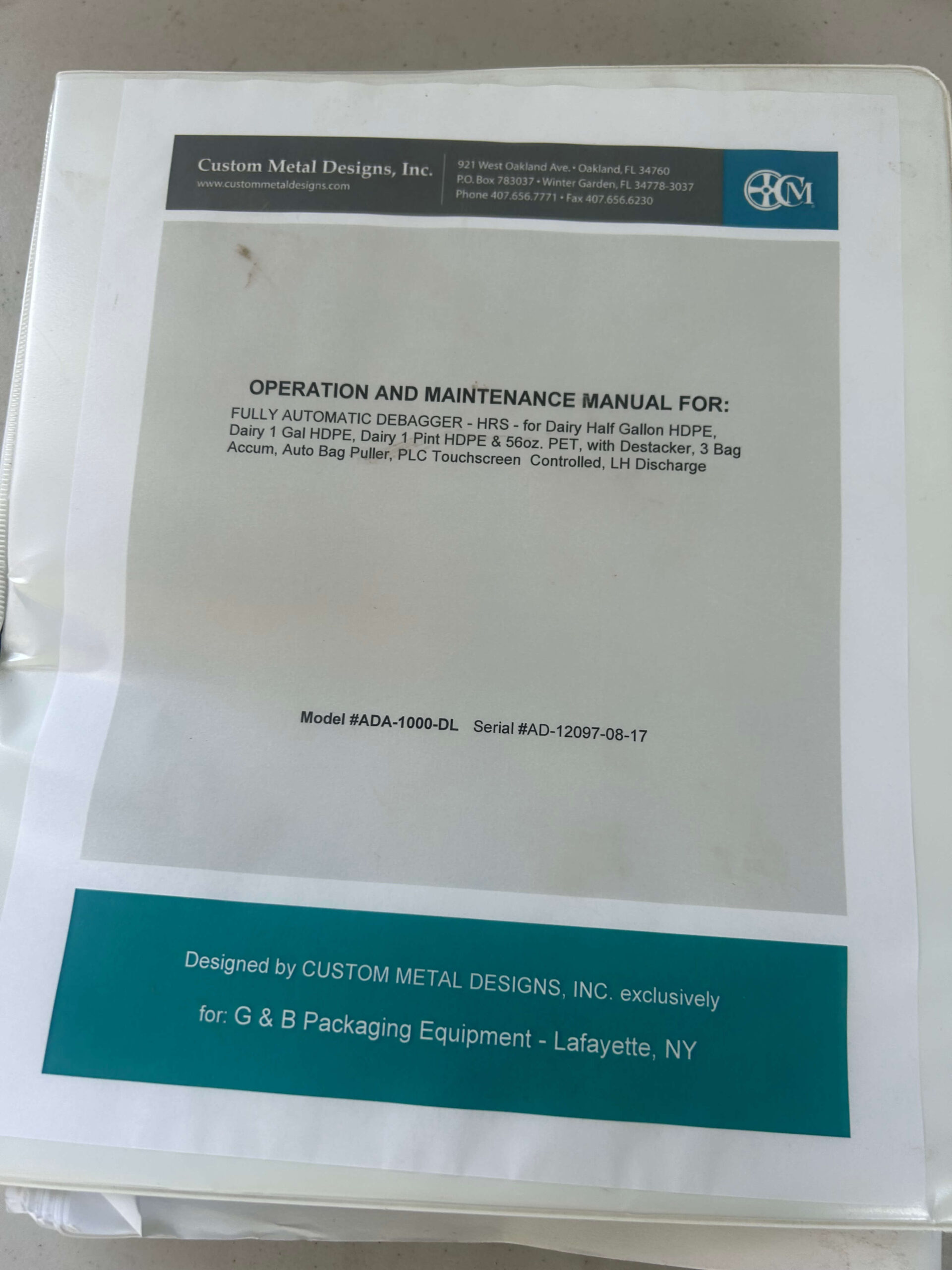 Fully Automatic Debagger | Valiant Industries