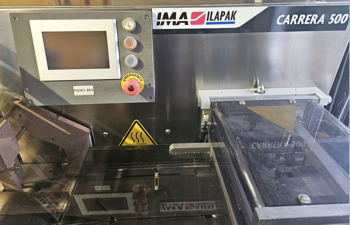 Ilapak Carrera 500 Stainless Steel Flow Wrapper | Valiant Industries