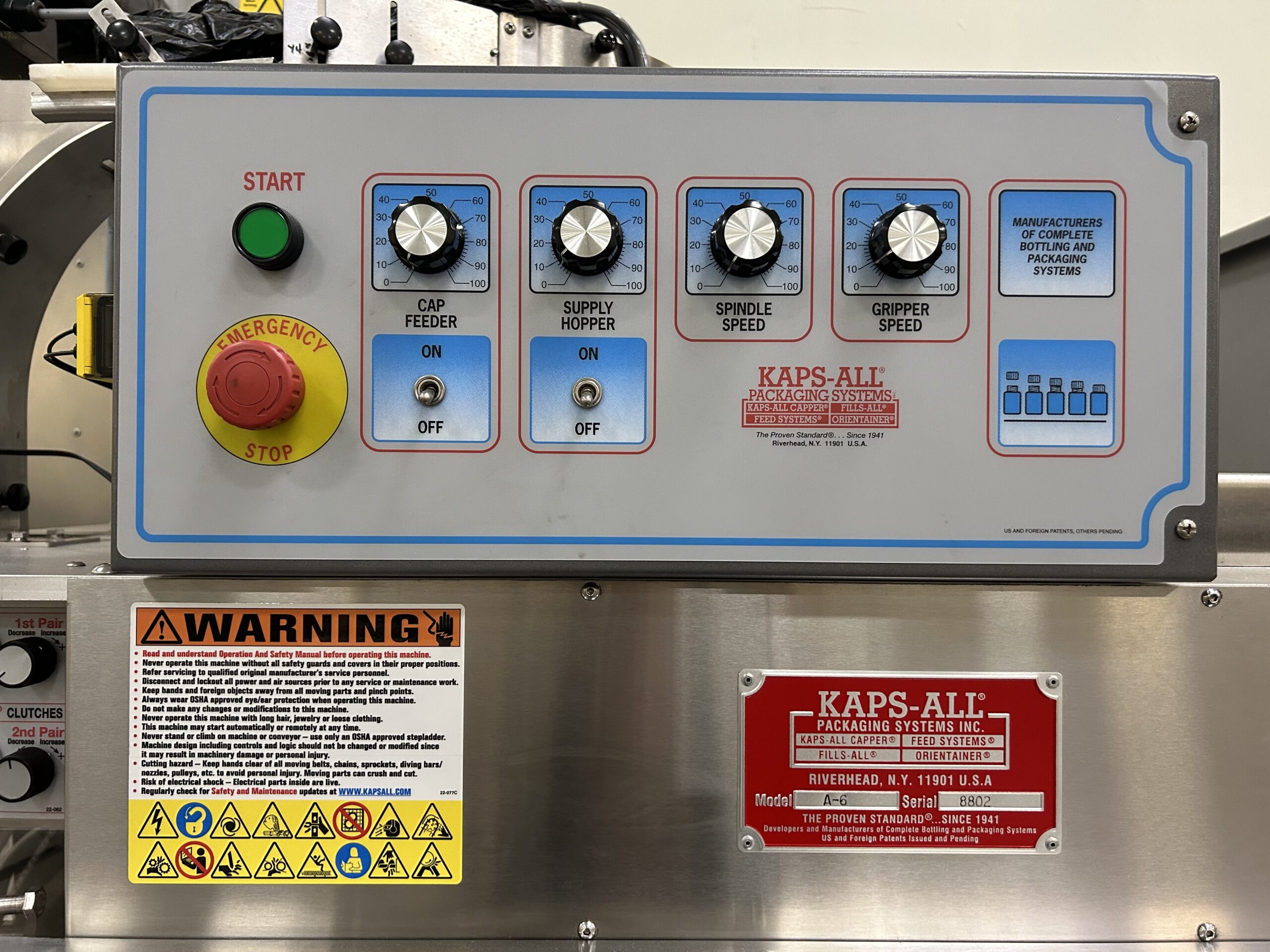 KAPS-ALL Capper A-6 | Valiant Industries