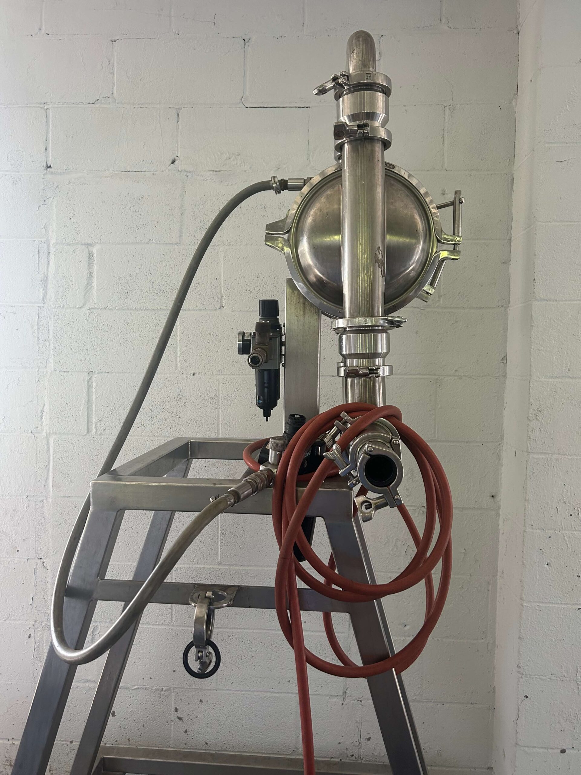 Murzan Stainless Steel Sanitary Pneumatic Diaphragm Pump | Valiant ...