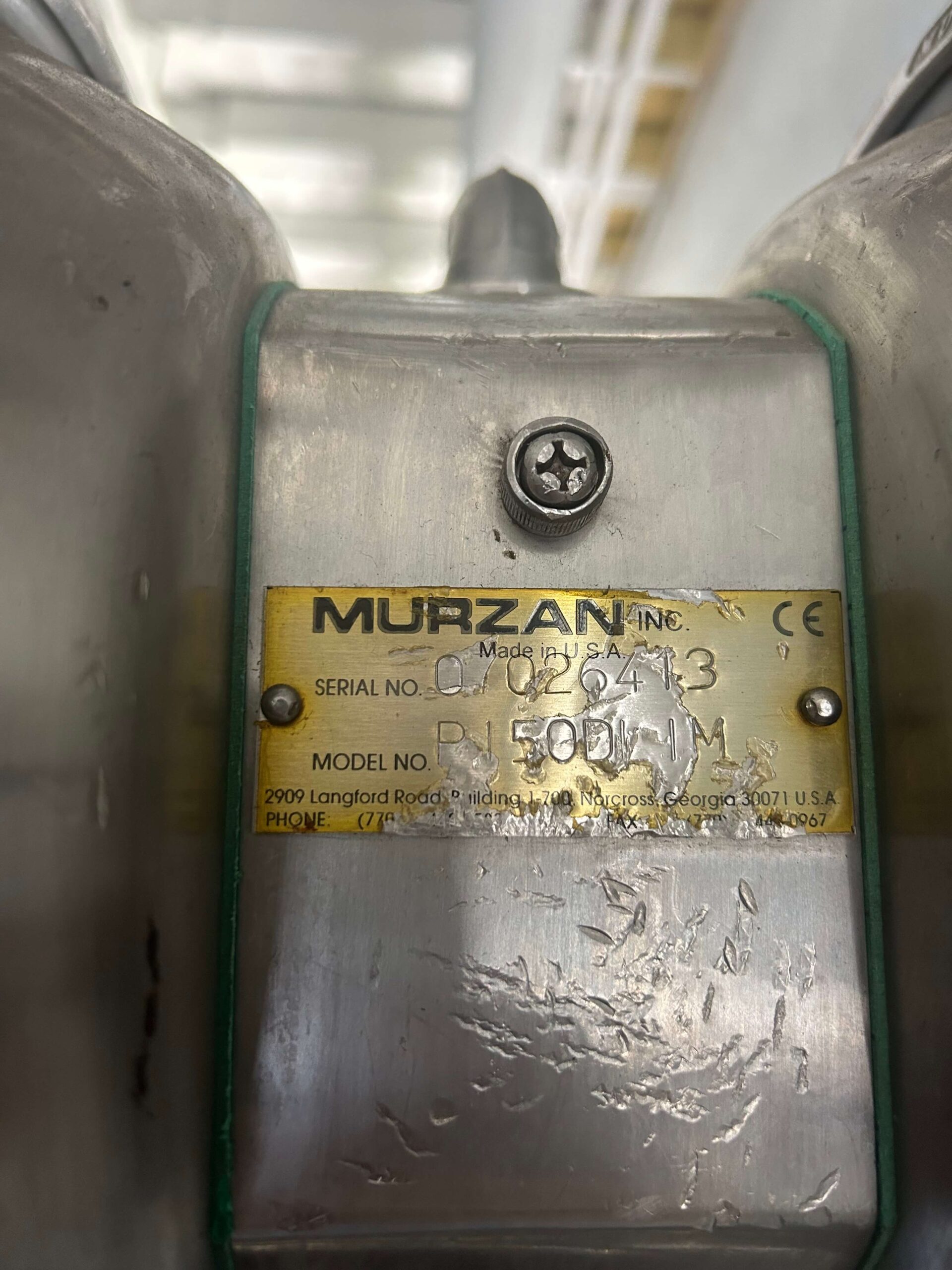 Murzan Stainless Steel Sanitary Pneumatic Diaphragm Pump | Valiant ...
