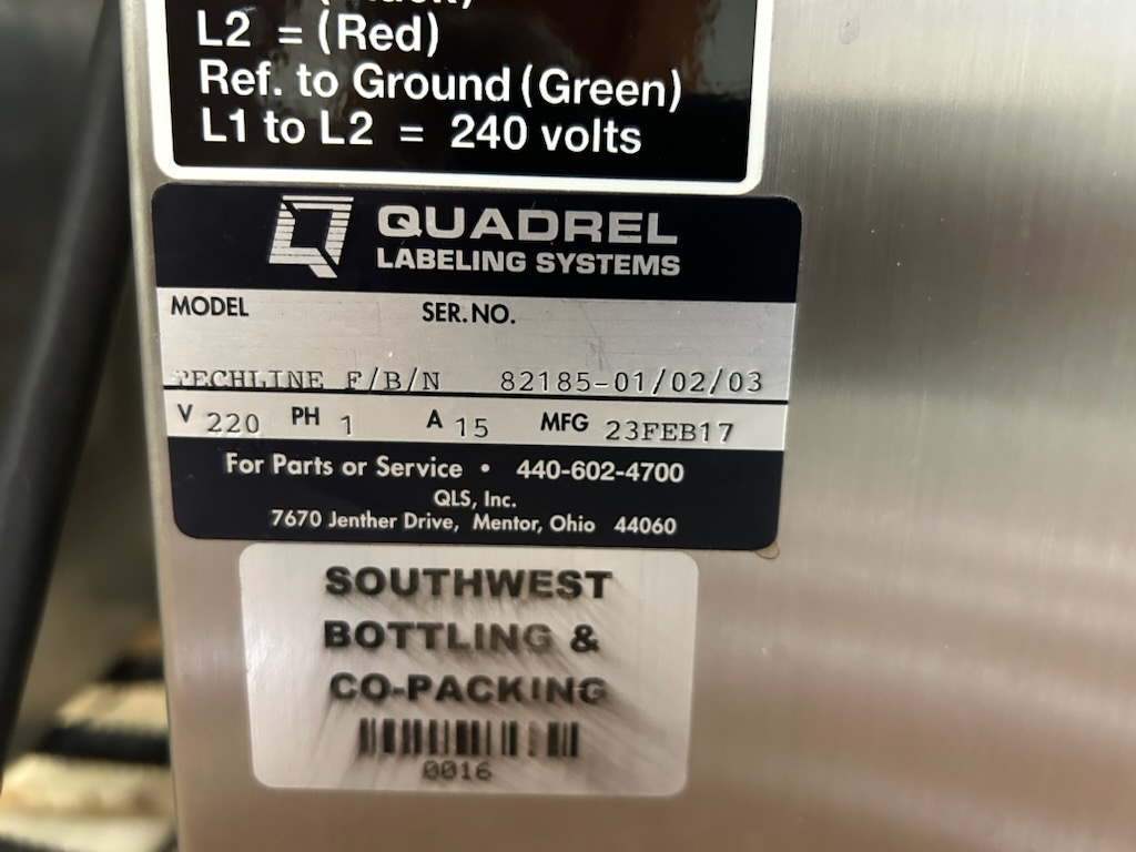 Quadrel TechLine FBN Labeler | Valiant Industries