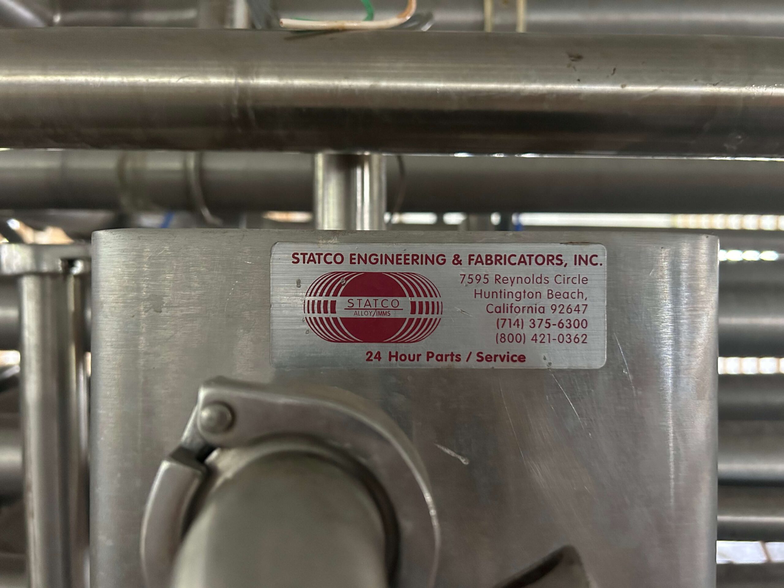 Statco Engineering Pasteurizer | Valiant Industries