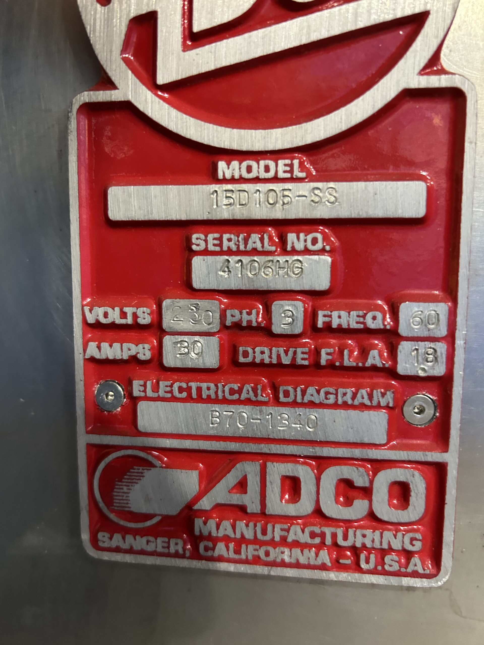 ADCO 15D105 Cartoner | Valiant Industries